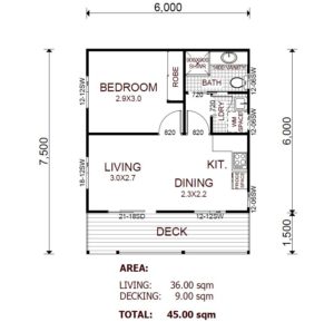 CHALET 45 - Mana Kit Homes